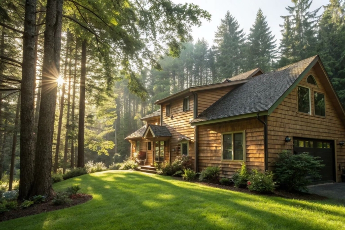 18+ Inspiring Cedar Sided House Ideas