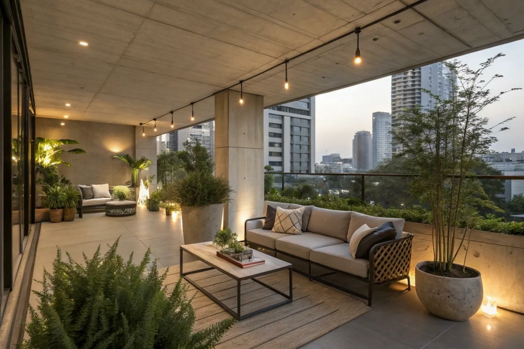 18+ Stylish Concrete Balcony Ideas to Elevate Your Space