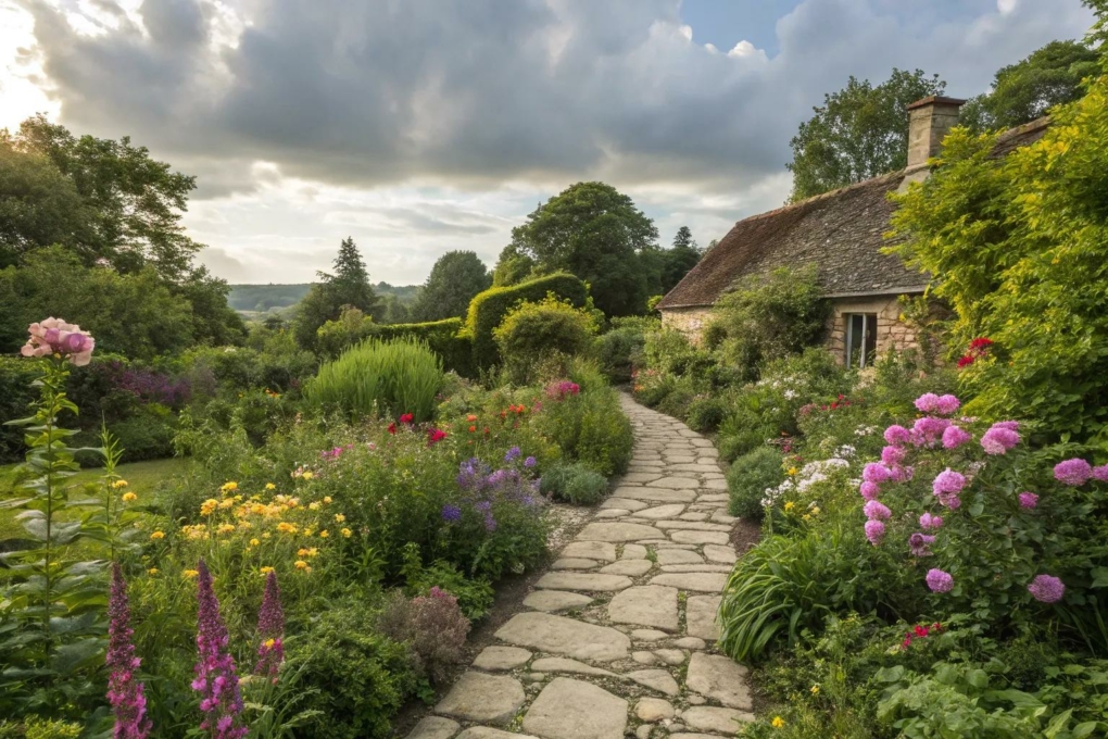 13+ Charming Small Front Yard Cottage Garden Ideas