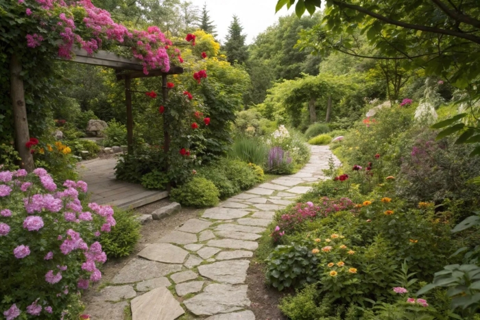 18+ Inspiring Wooden Pathway Ideas for Your Garden