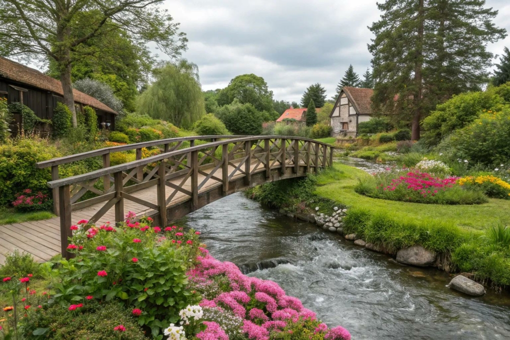 17+ Inspiring Creek Bridge Ideas for Your Garden