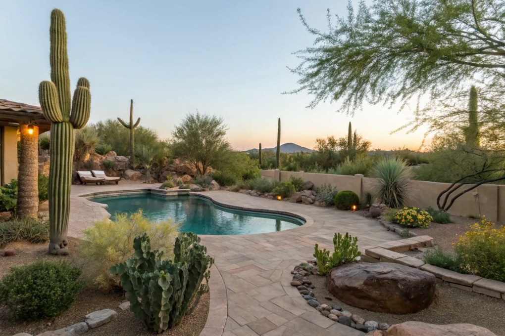 16+ Stunning Desert Scape Landscaping Ideas