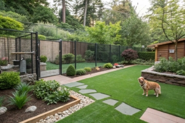8+ Creative Dog Run Ideas for Beautiful Landscaping