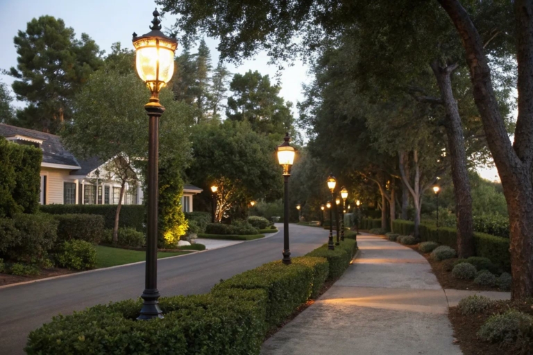 21+ Inspiring Driveway Lamp Post Ideas