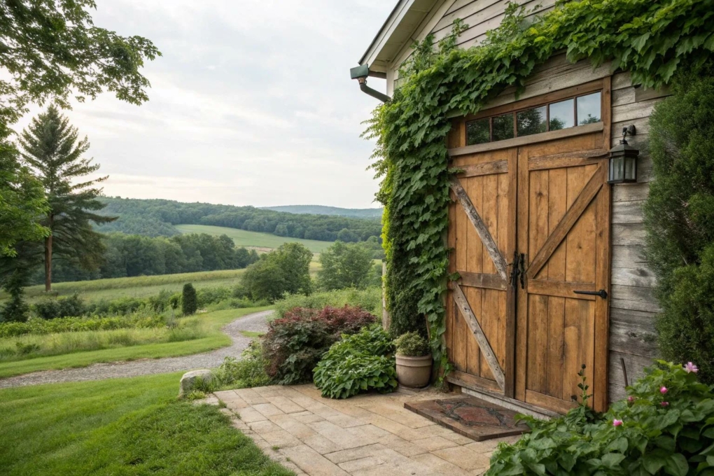 17+ Stylish Exterior Barn Door Design Ideas