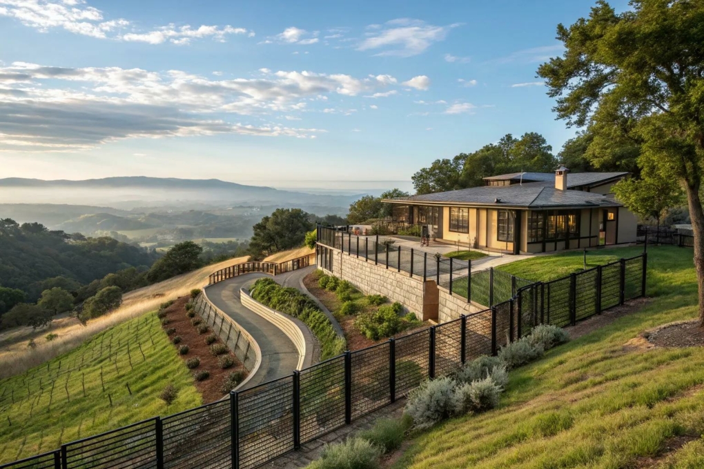 17+ Creative Downhill Sloped Garden Design Ideas