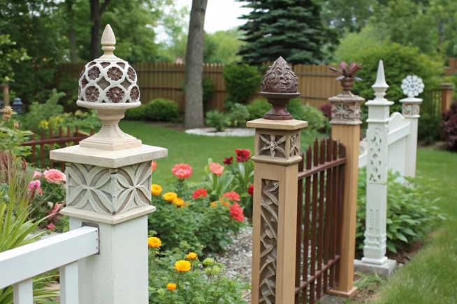 16+ Creative Fence Post Topper Ideas