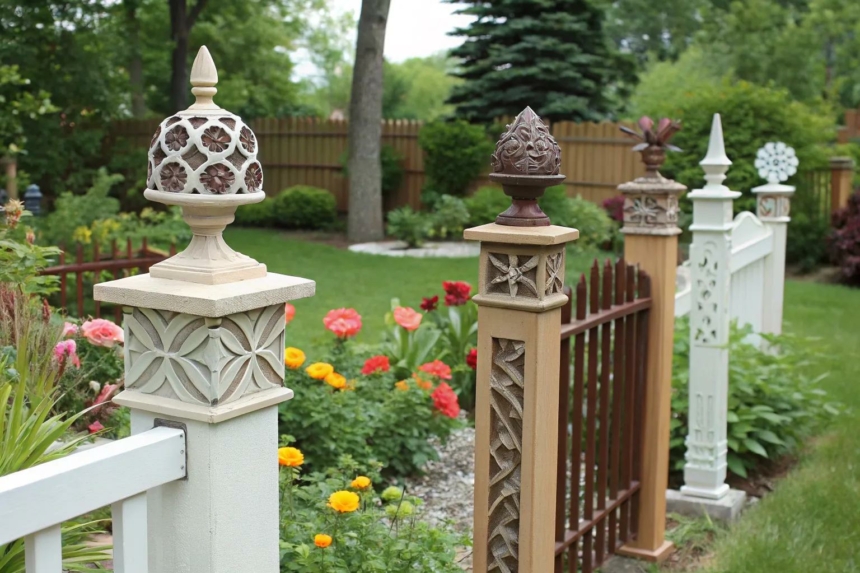 16+ Creative Fence Post Topper Ideas