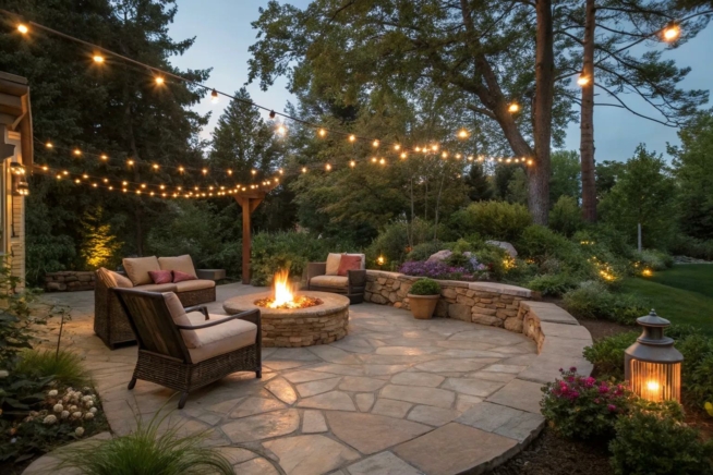 13+ Charming French Country Patio Ideas