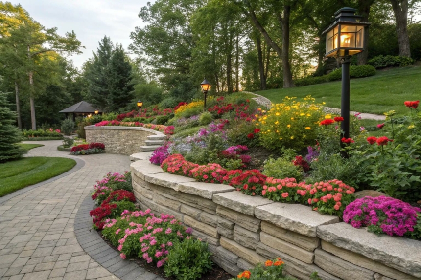 18+ Creative Flower Bed Wall Ideas to Inspire You