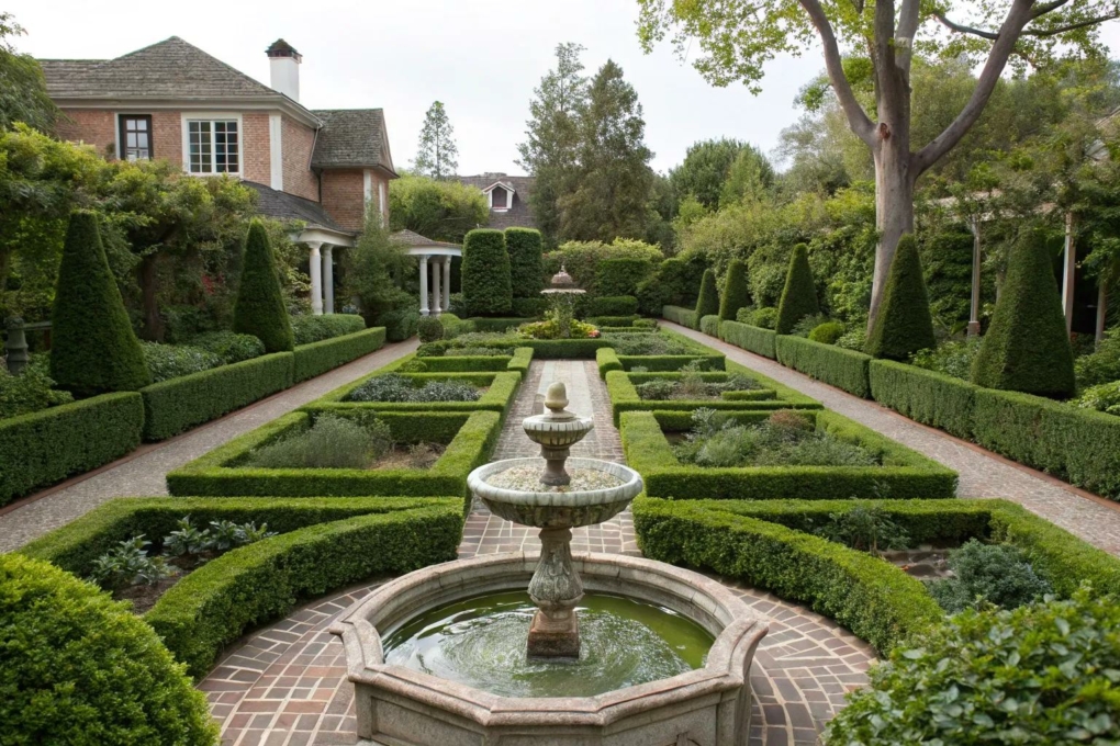 17+ Elegant Formal Landscape Design Ideas