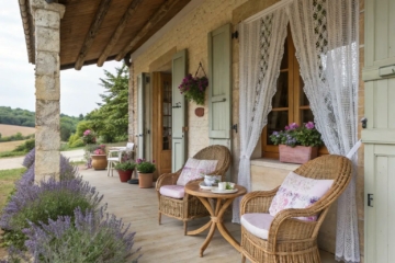 20+ Charming French Country Front Porch Ideas