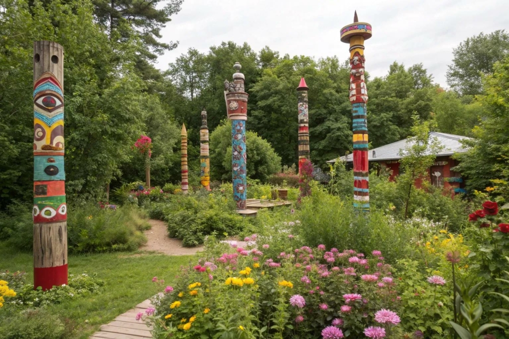 18+ Creative Garden Totem Ideas for Your Backyard