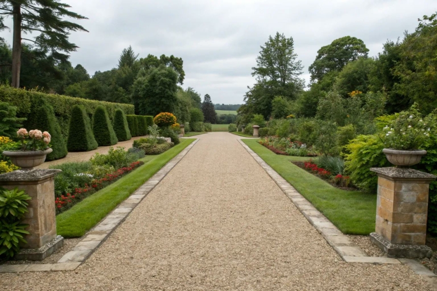 21+ Creative Roundabout Driveway Landscaping Ideas