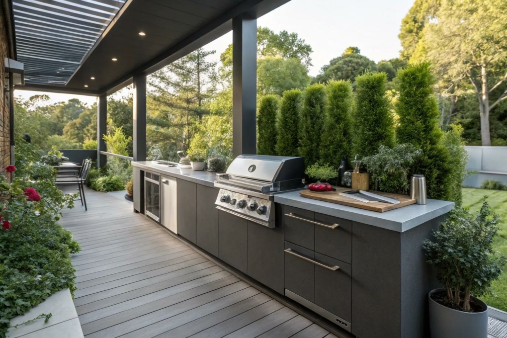 18+ Creative Grill Deck Ideas for Your Outdoor Space