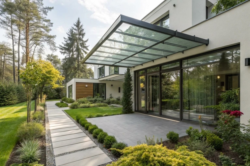 18+ Stunning House Front Canopy Design Ideas