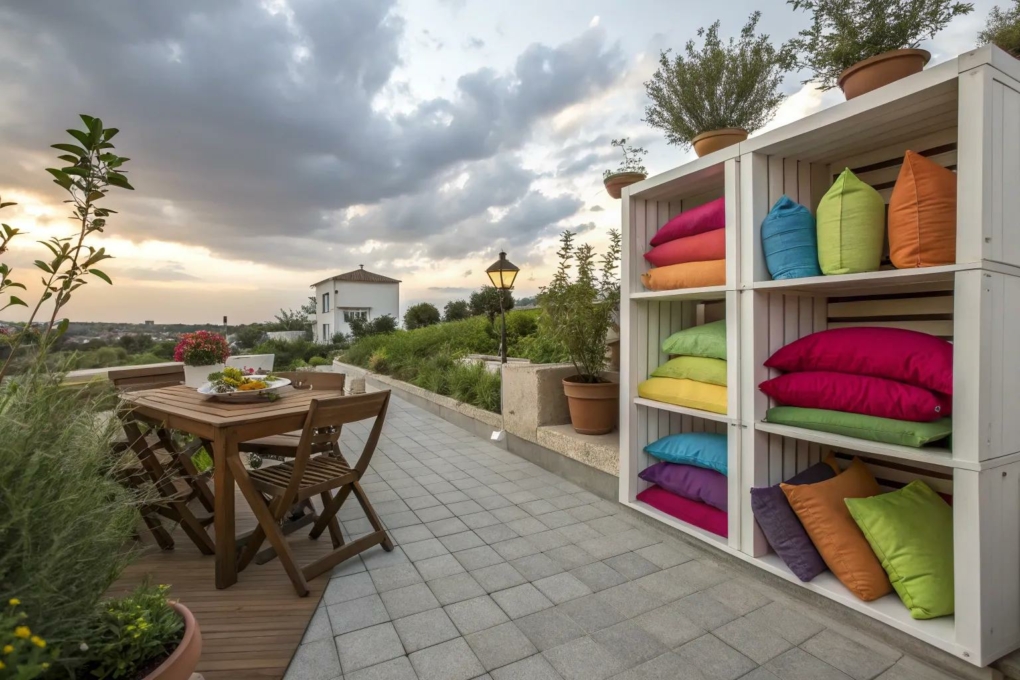 15+ Creative Wheelbarrow Storage Ideas