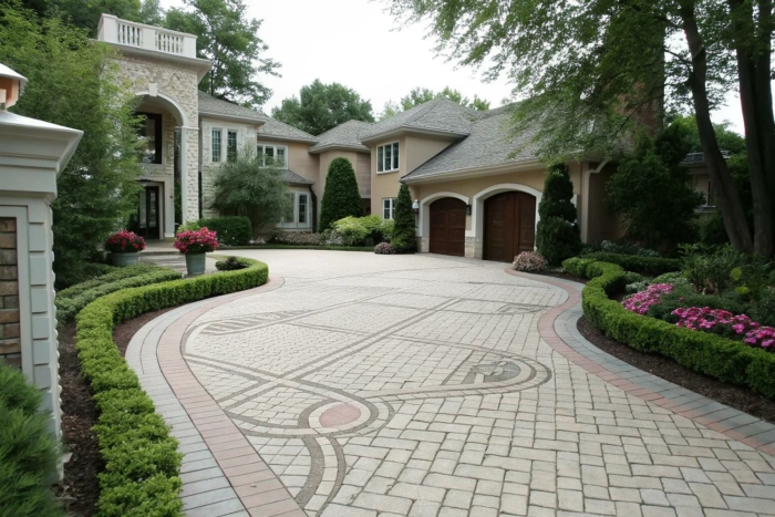 20+ Stylish Concrete and Grass Driveway Ideas