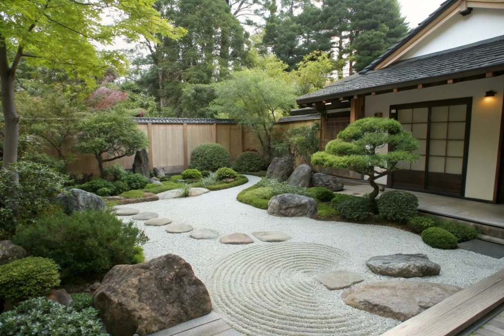17+ Serene Japanese Rock Garden Ideas