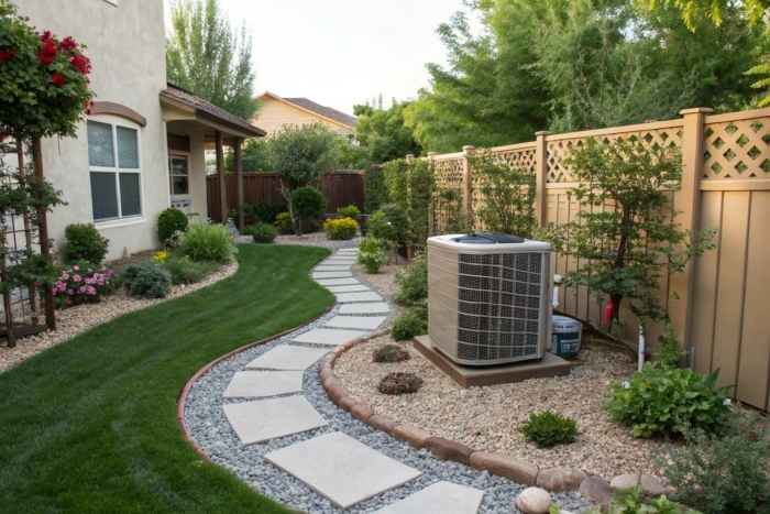 16+ Creative Landscaping Around AC Unit Ideas
