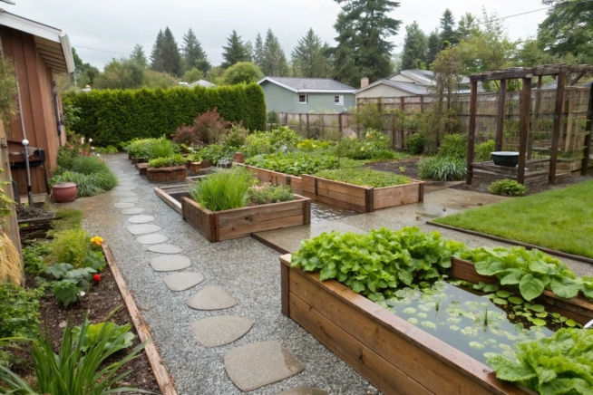 16+ Creative Landscaping Ideas for Wet Backyards