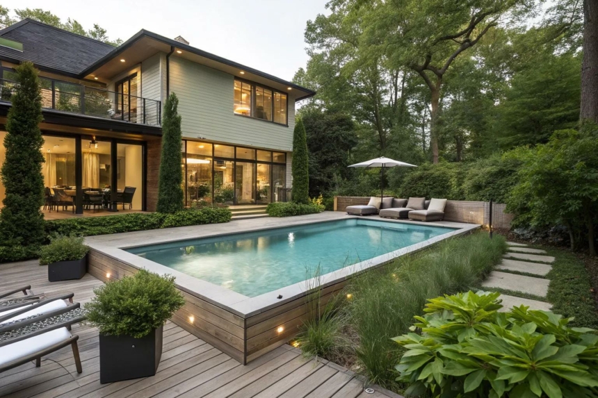 17+ Inspiring Free Form Pool Design Ideas