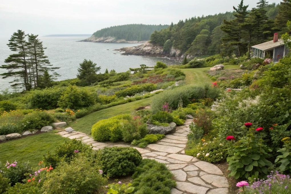 16+ Charming Nantucket Landscaping Ideas