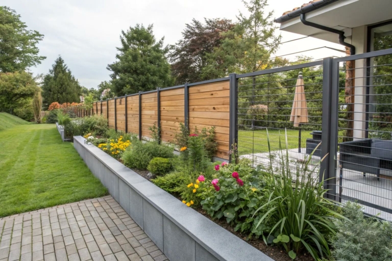 20+ Creative Metal Post Fence Ideas for Your Yard