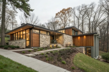 21+ Stylish Mid Century Modern Siding Ideas