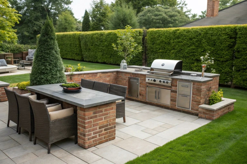 15+ Inspiring Modern Brick BBQ Design Ideas