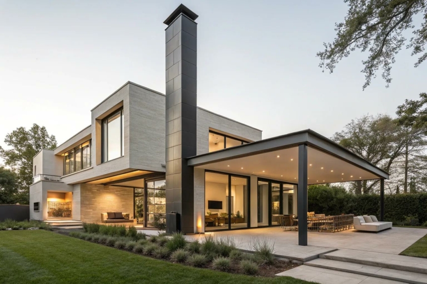 16+ Stylish Modern House Siding Ideas