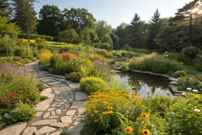 18+ Inspiring Natural Garden Ideas for Your Home