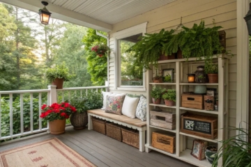 12+ Smart Outdoor Porch Storage Ideas