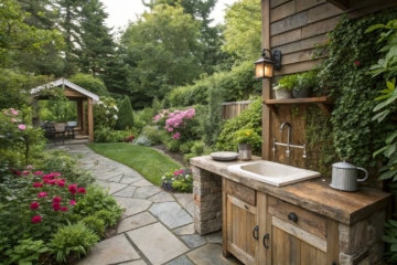 17+ Creative Outdoor Sink Faucet Ideas