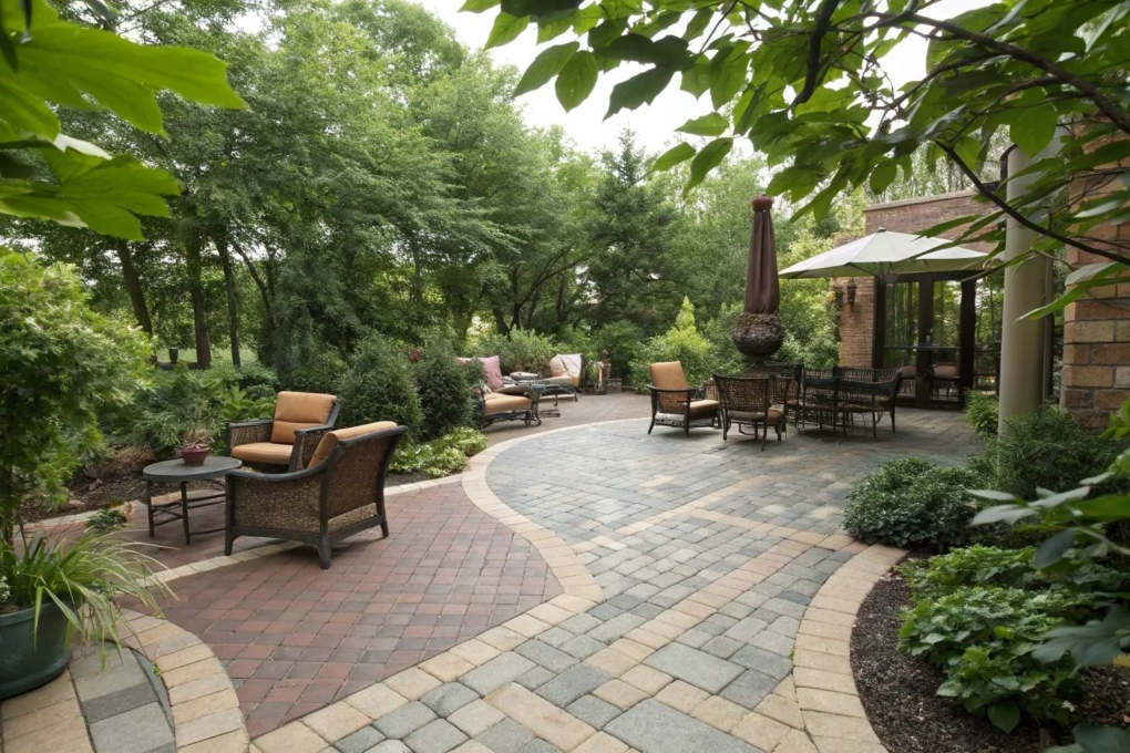 19+ Stylish Rectangle Paver Patio Ideas