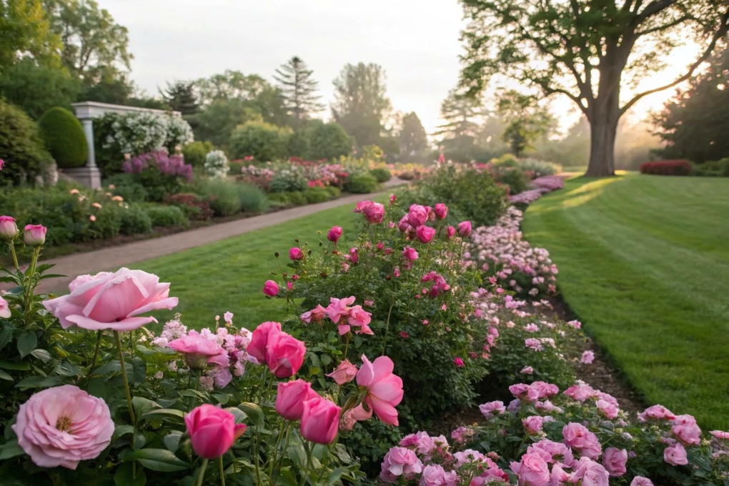 18+ Charming Pink Garden Ideas to Transform Your Space