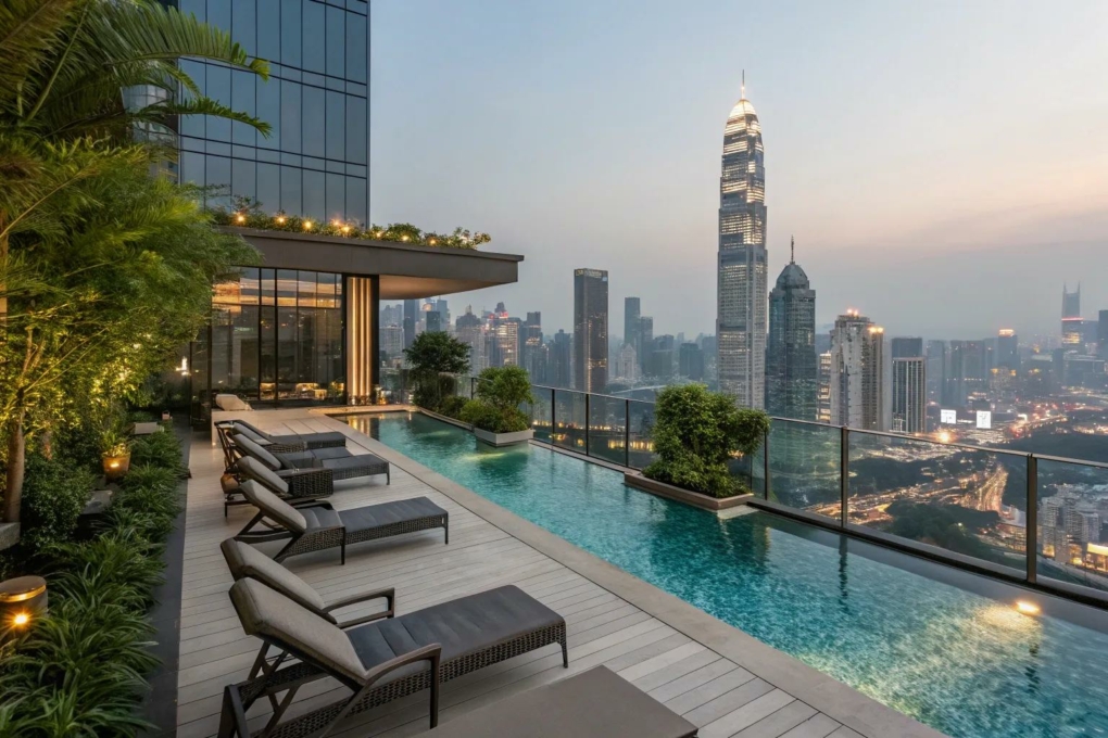 14+ Inspiring Pool on Roof Ideas to Transform Your Space