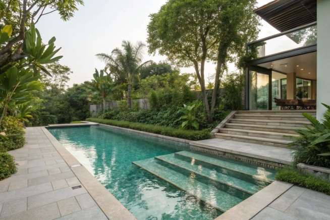 19+ Inspiring Outdoor Steps from House to Patio