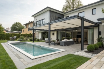 10+ Innovative Retractable Pool Shade Ideas