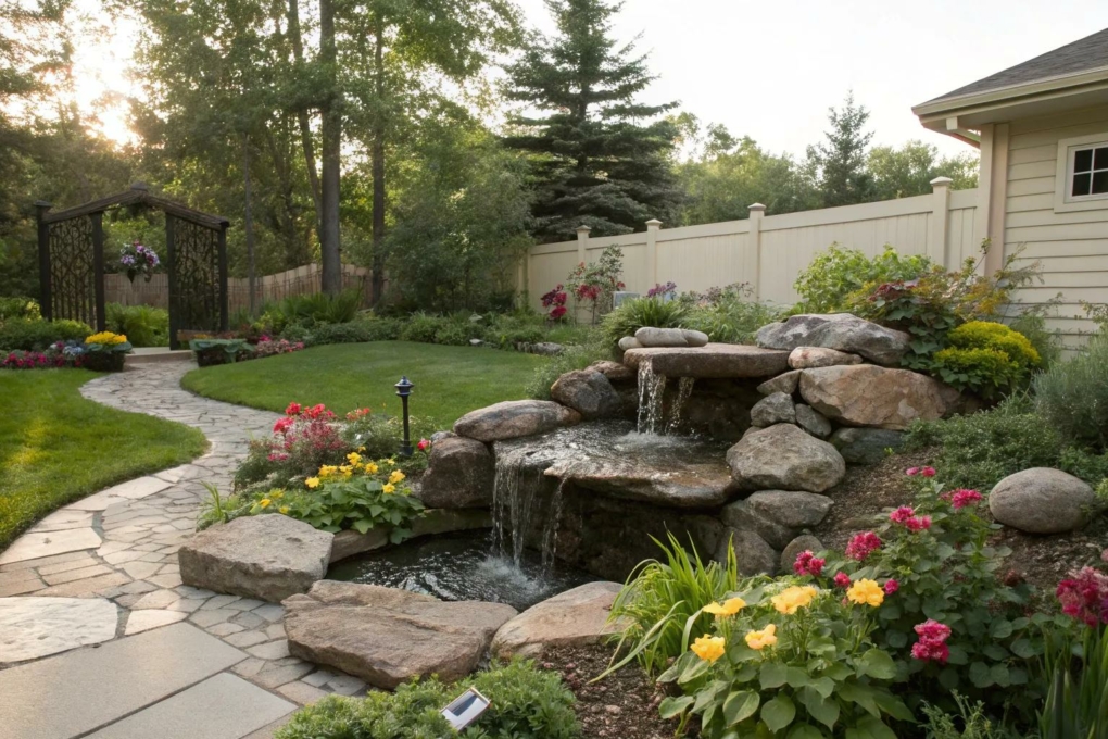 19+ Stunning Rock Fountain Ideas for Your Garden