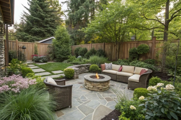 17+ Creative Flat Backyard Landscaping Ideas