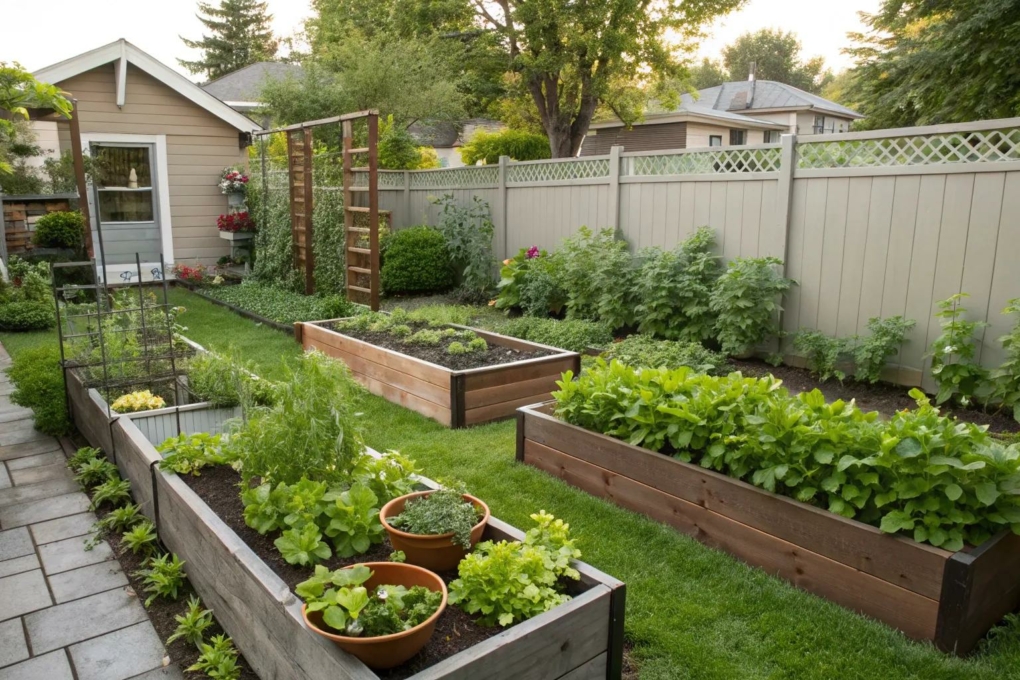 20+ Inspiring Small Backyard Vegetable Garden Ideas