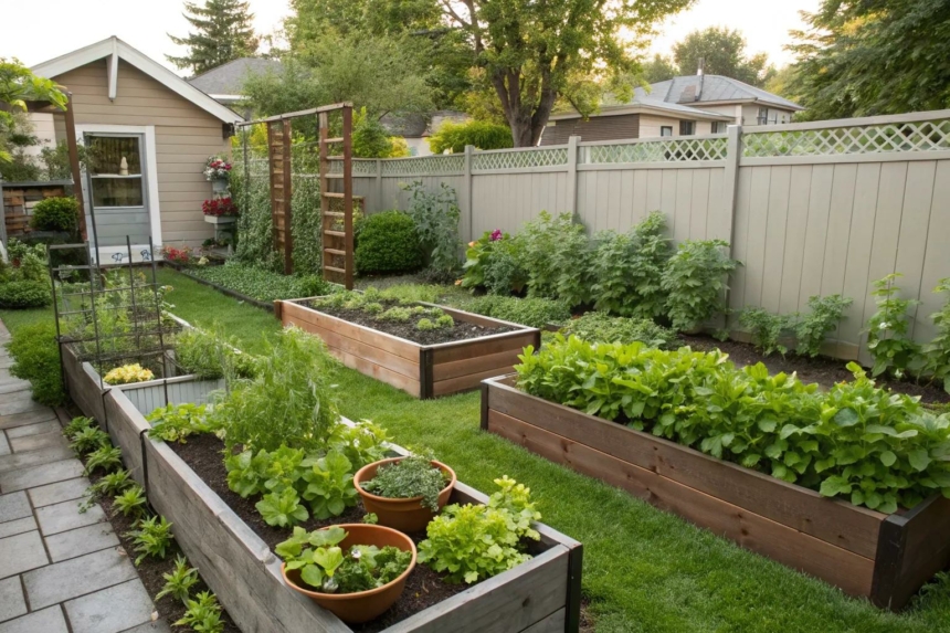 20+ Inspiring Small Backyard Vegetable Garden Ideas
