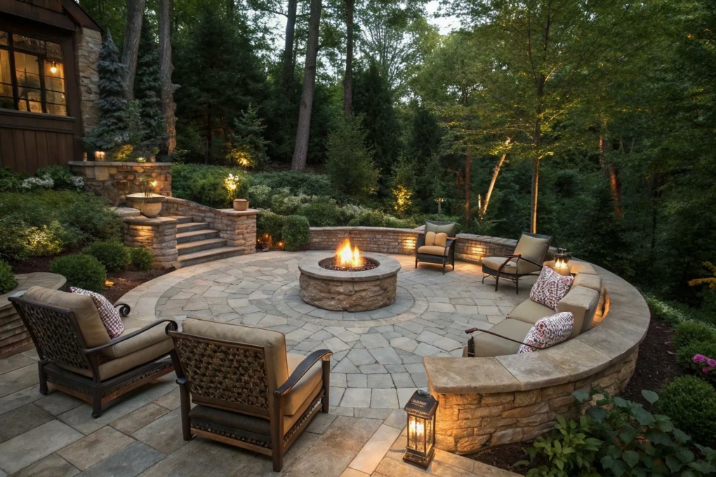15+ Inspiring Circle Fire Pit Ideas for Your Backyard