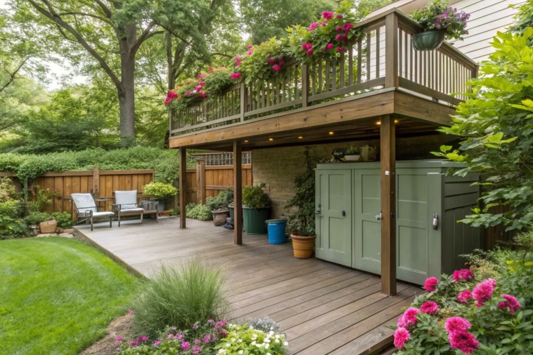 13+ Smart Deck Cover Ideas for Rain Protection