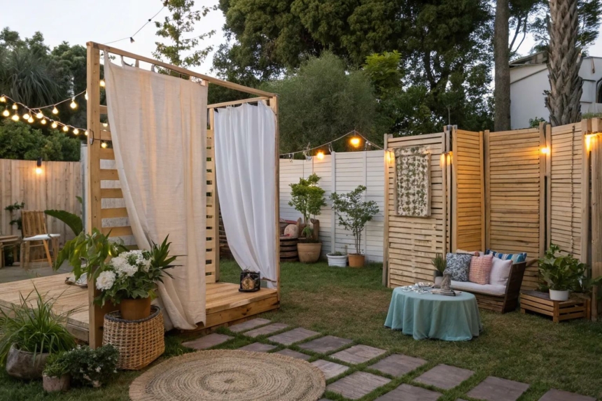 12+ Creative Outdoor Pool Wall Decor Ideas