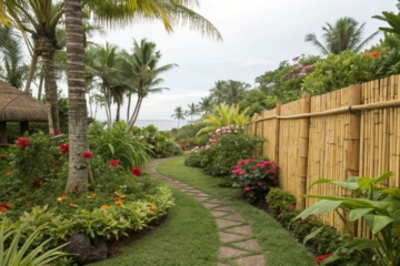 18+ Inspiring Tropical Fence Ideas for Your Garden