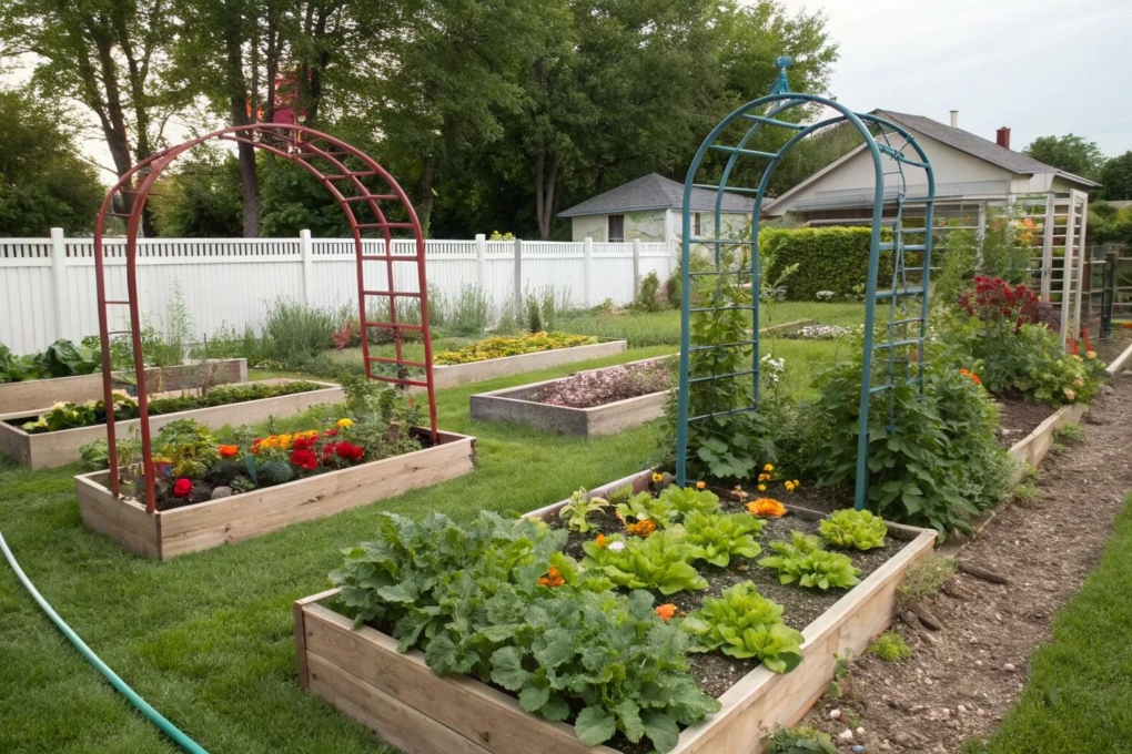 20+ Inspiring Small Backyard Vegetable Garden Ideas