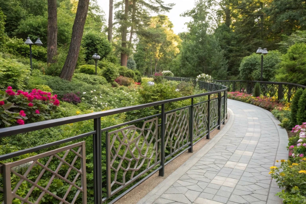 18+ Stylish Walkway Railing Ideas to Inspire You