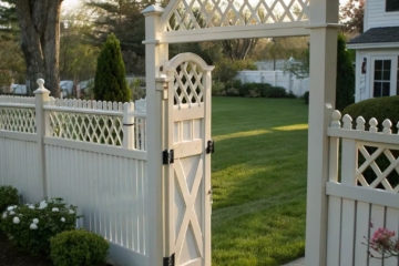14+ Stylish Gate Ideas for Your Fence